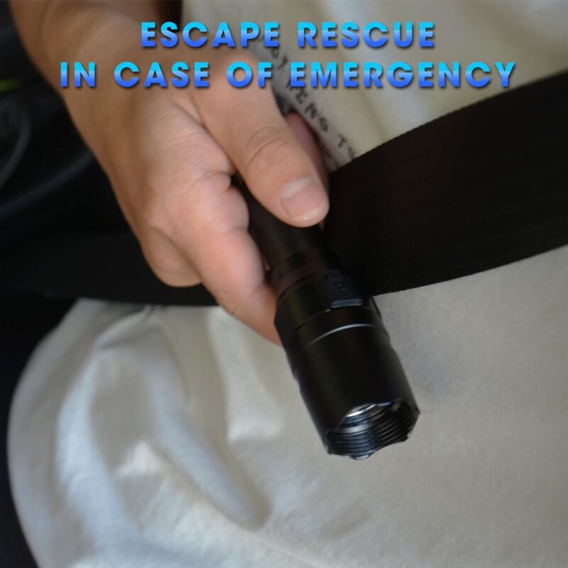 Traffic Wand Flashlight Rechargeable with Cigarette Lighter